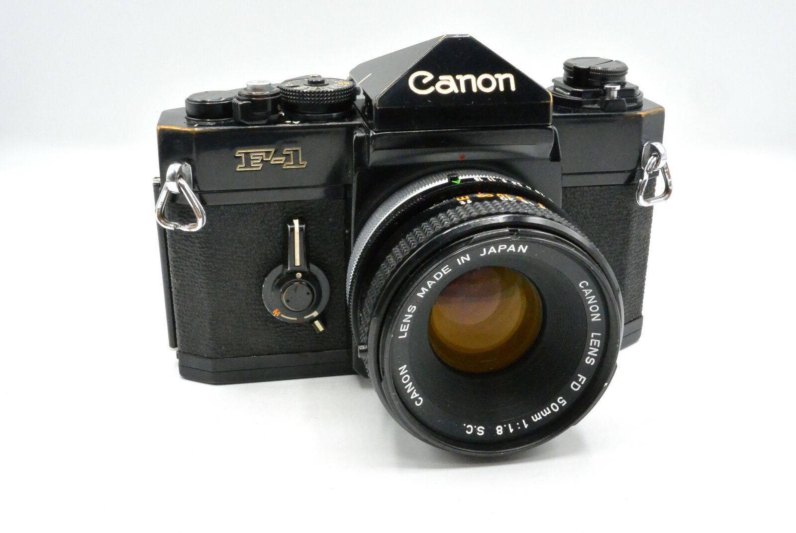 Canon F-1 (Old Model) SLR Film Camera with 50mm Lens Manual Focus ...