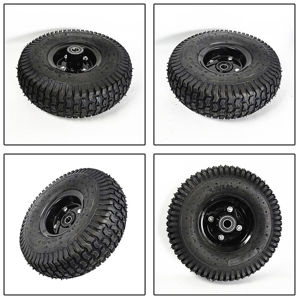 Electric Scooter Rubber Inflate Tire Wheel Not Easy To Deform ...