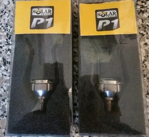 Solar P1 Stainless Adjustable Back Butt Rests X2 Carp Fishing End ...