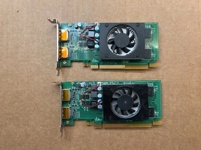 LOT OF 2 Lenovo AMD RADEON 520 R520 2GB DDR5 GPU 01YW868 Low Profile ...