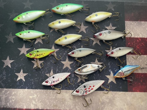 crankbait lot Rat L Trap Cotton Cordell Rapala Fishing Lures, Excellent ...