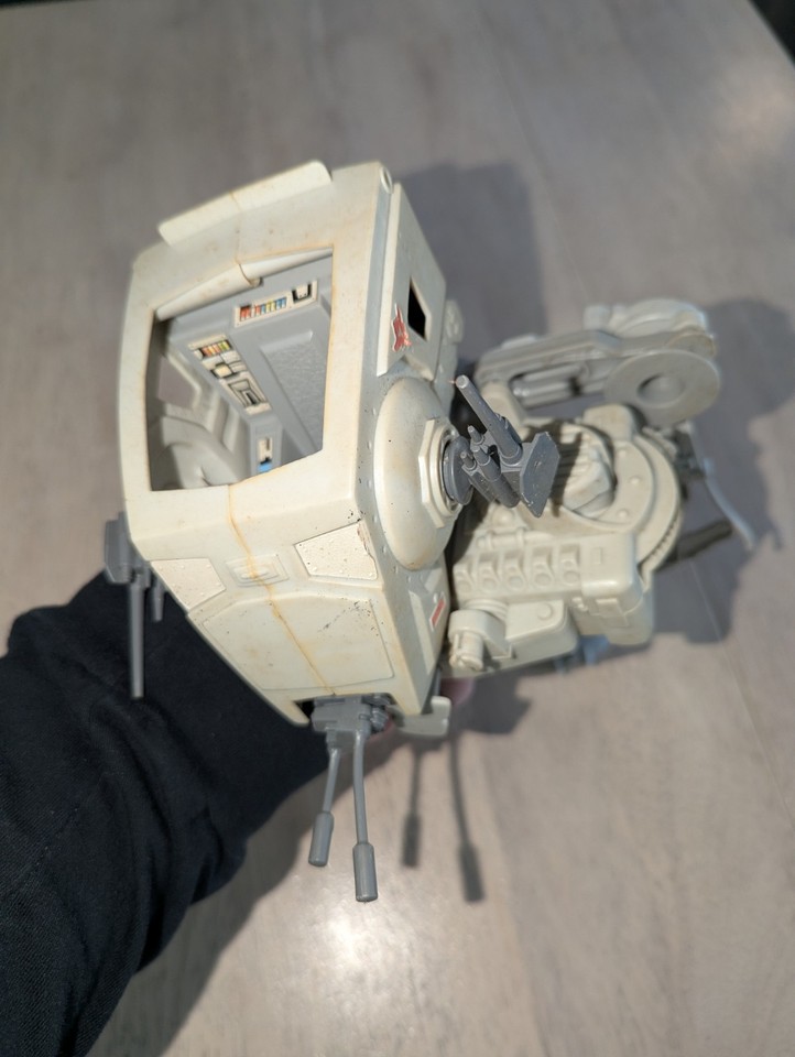 Vintage 1982 Star Wars AT-ST Scout Walker For Parts/ Repair, Missing ...