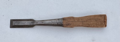VINTAGE Buck Bros 3/4” Chisel Stag Logo Bevel Edge Cast Steel | eBay