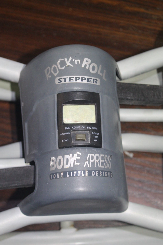 Used: Tony Little Rock N Roll Stepper collectible retro work-out item ...