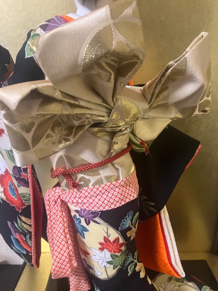 Vintage Japanese Doll Kimono Geisha Maiko Fan Ohgi Suehiro | eBay