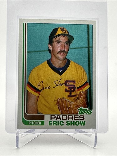 1982 Topps Traded Eric Show Rookie Baseball Card #106T NM-MT FREE ...