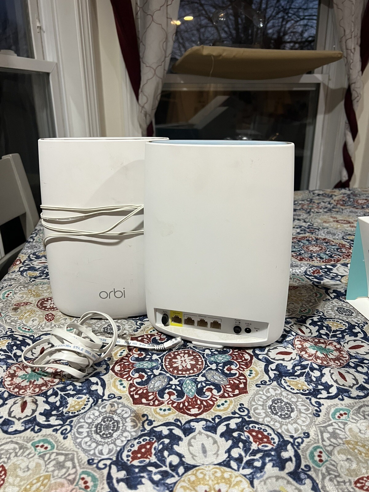 Netgear Orbi AC3000 Trri-Band Wireless Router - White, Pack of 2 (RBK50 ...