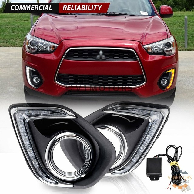 DRL Daytime Running Fog Light for Mitsubishi Outlander Sport ASX 2013 ...