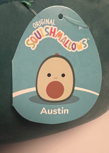 Squishmallow Austin The Avocado 16" Official Kellytoy Plush Stuffed Toy ...