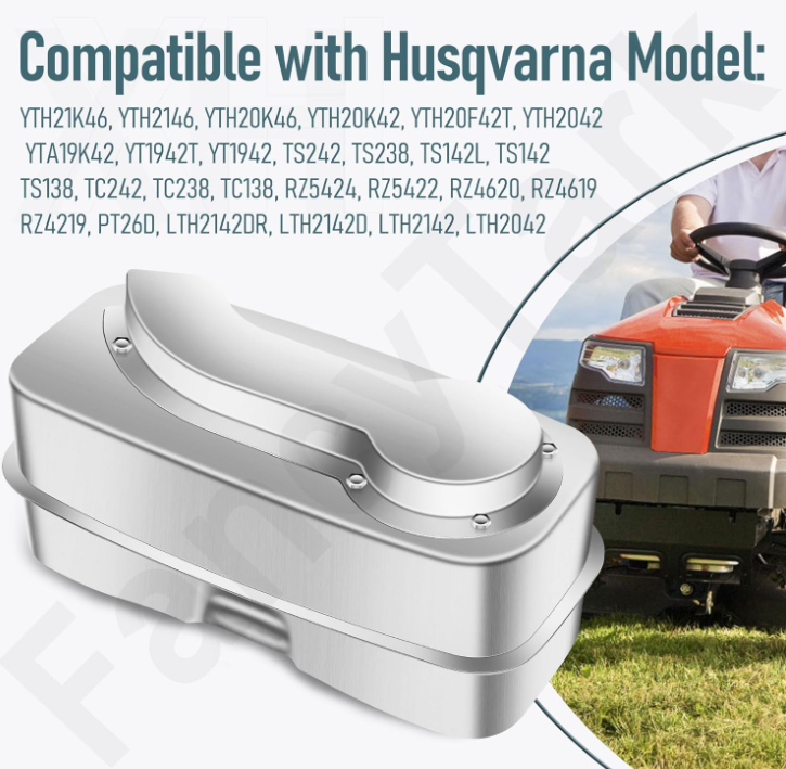 Single Exhaust Muffler Fits Husqvarna 532188655 188655 Replaces ...