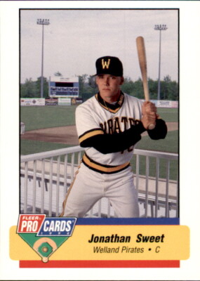 1994 Welland Pirates Fleer/ProCards #3500 Jonathan Sweet Indianapolis ...