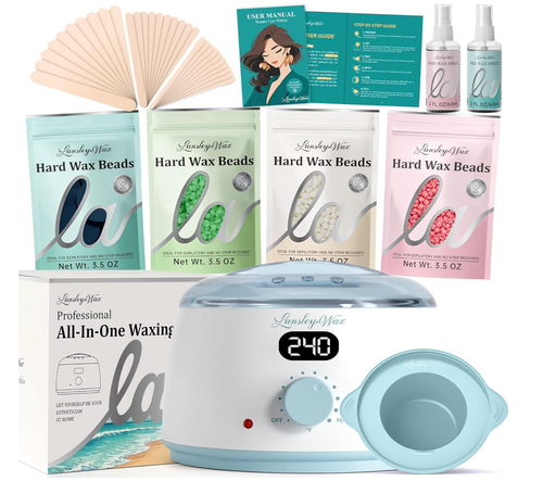 Digital Waxing Kit for Women and Men - Hard Wax Kit for Bikini ...