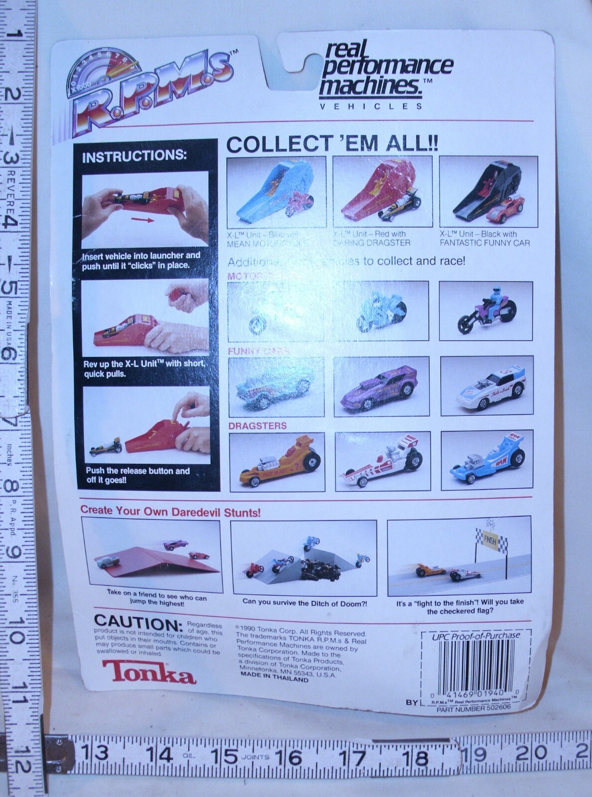 TONKA R.P.M.S DRAGSTER SET NEW ON CARD 1990 | eBay