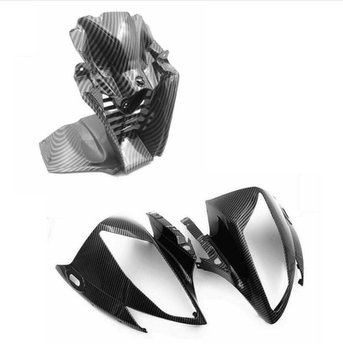 Carbon Fiber Front Upper Nose Fairing Cowling Set For YAMAHA YZF R6 ...