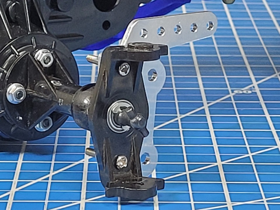 Aluminum Relocate Axle Shock Long Mount Plate Tamiya RC 1/10 Clodbuster ...