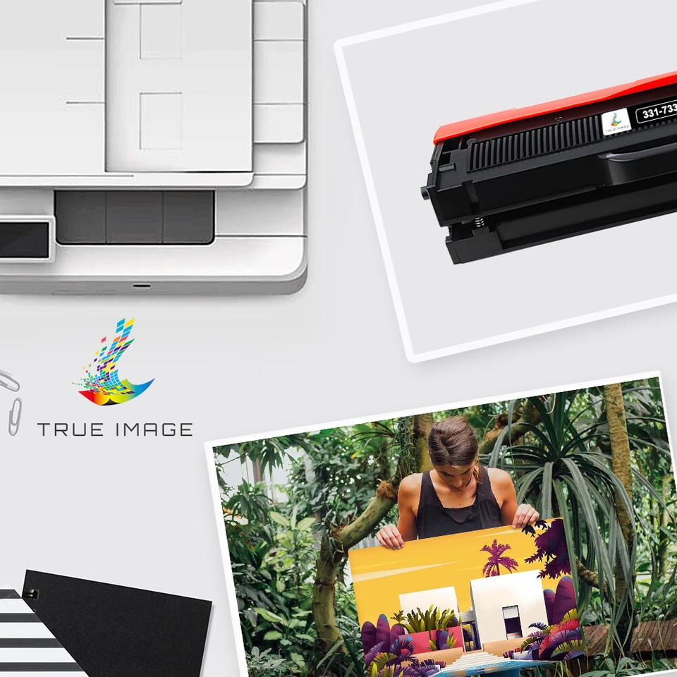 2-Pack/Pk 331-7335 Toner Cartridge for Dell 1160 B1163W B1165nfw B1160 ...