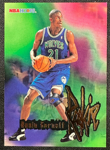 1995 NBAHoops Basketball Card Kevin Garnett 272 rc nrmt-mint range NP ...