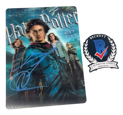Daniel Radcliffe Signed Auto Harry Potter And The Goblet Of Fire DVD ...