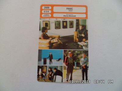 CARTE FICHE CINEMA 2000 PANIC William H Macy John Ritter Neve Campbell | eBay