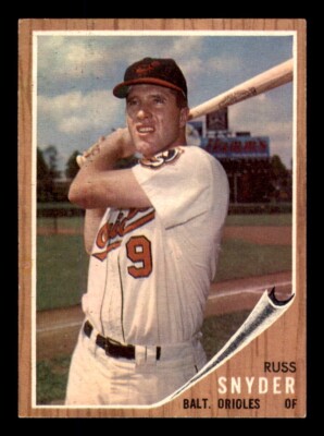 1962 Topps Baseball #64 Russ Snyder EX/MT *e1 | eBay