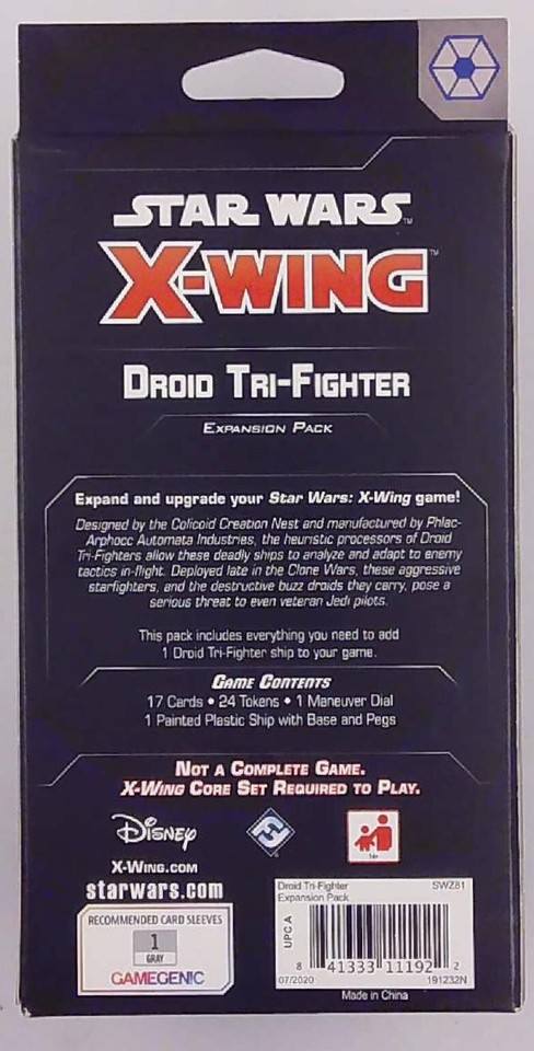 Star Wars X-Wing 2nd Ed: Droid Tri-Fighter Expansion Pack | eBay