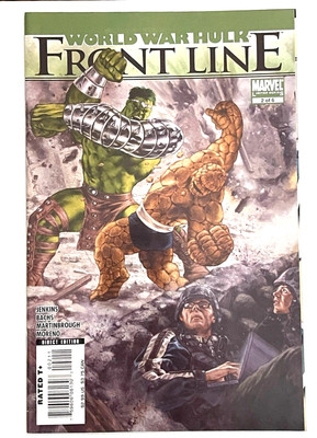 WORLD WAR HULK FRONT LINE #2 CVR A 2007 MARVEL COMICS VF/NM | eBay