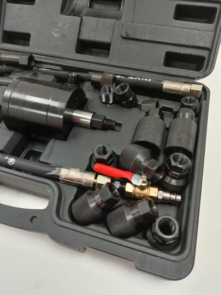 Hydraulic Injector Puller Kit Diesel Engine Removal Tool Set in Case ...