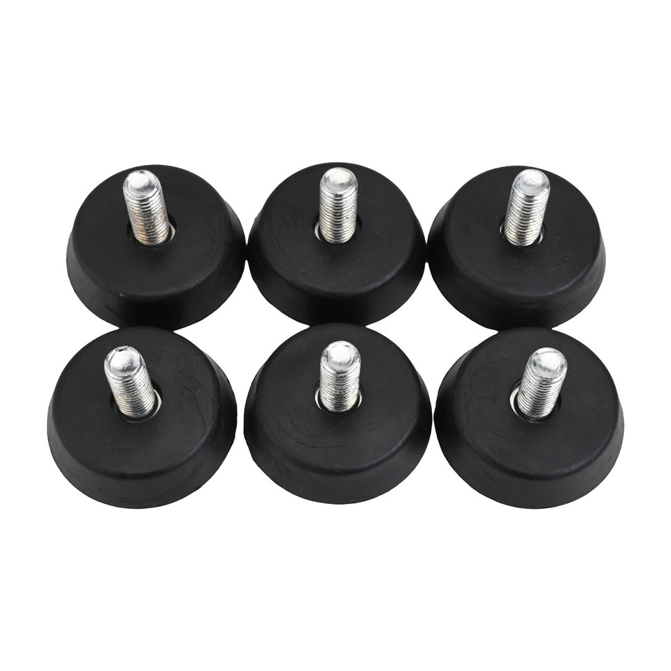 38 Inch Exercise Bike Foot Pads 6pcs for Noise Isolation and Stability ...