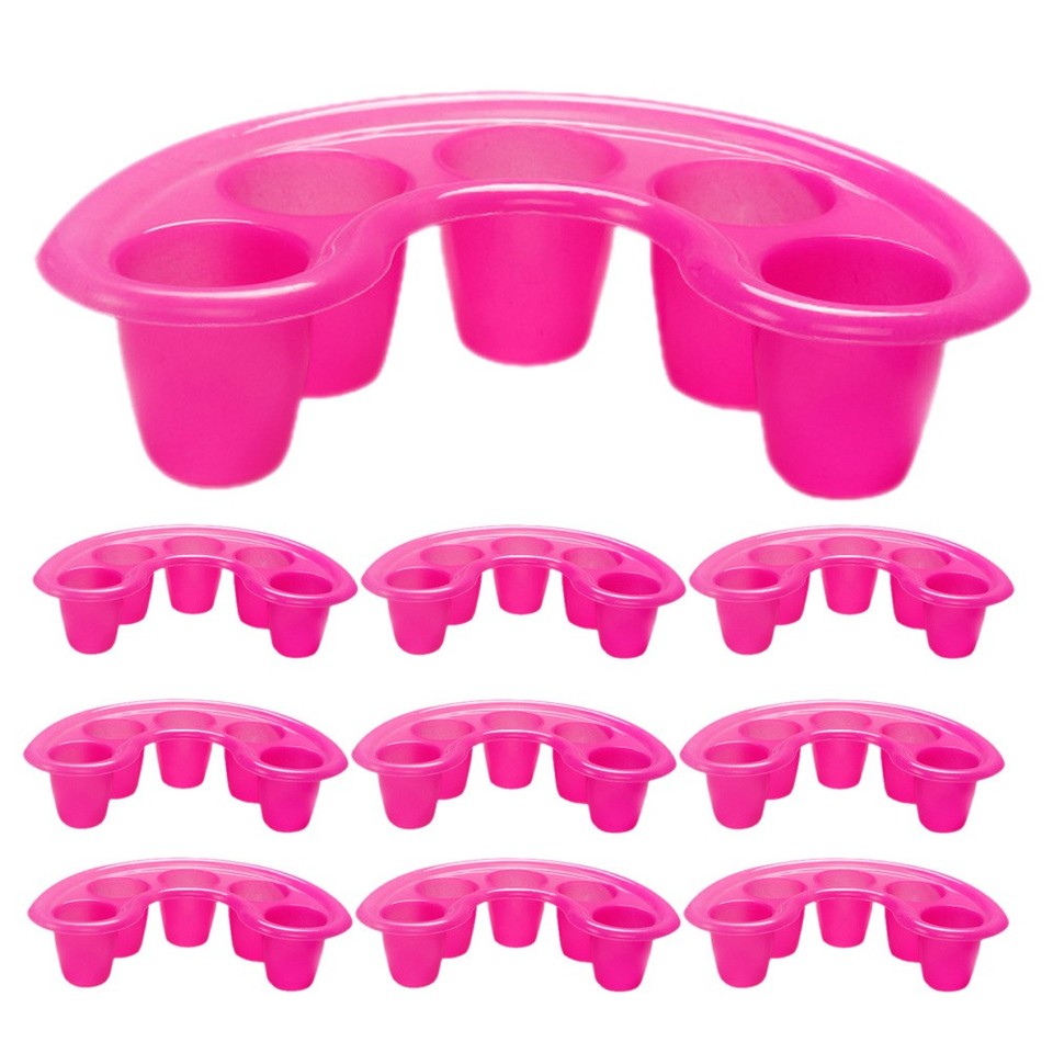 10 Pcs Nail Soak off Bowl Soaker Manicure Finger Bowls for Soaking ...