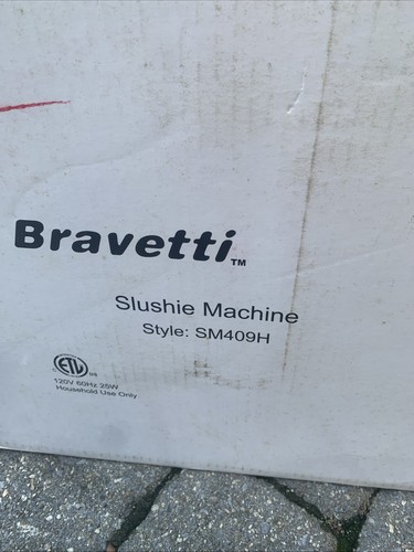 Bravetti Slushie Slush Machine SM409H *NEW | eBay