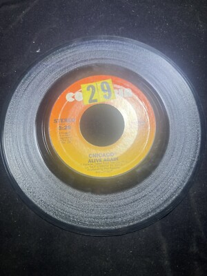 Chicago Alive Again Single 7" 45rpm Columbia Records 1978 | eBay