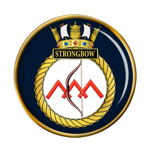 HMS Strongbow, Royal Navy Pin Badge | eBay UK