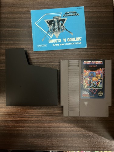 Ghosts 'n Goblins (Nintendo NES, 1986) Cartridge with Manual | eBay