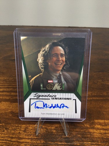 UD Marvel Studios Loki Signature Sensations Autograph Auto Tom ...