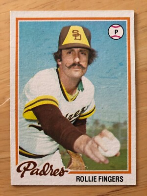 1978 Topps Rollie Fingers #140 Padres HOF Pitcher EXNM | eBay