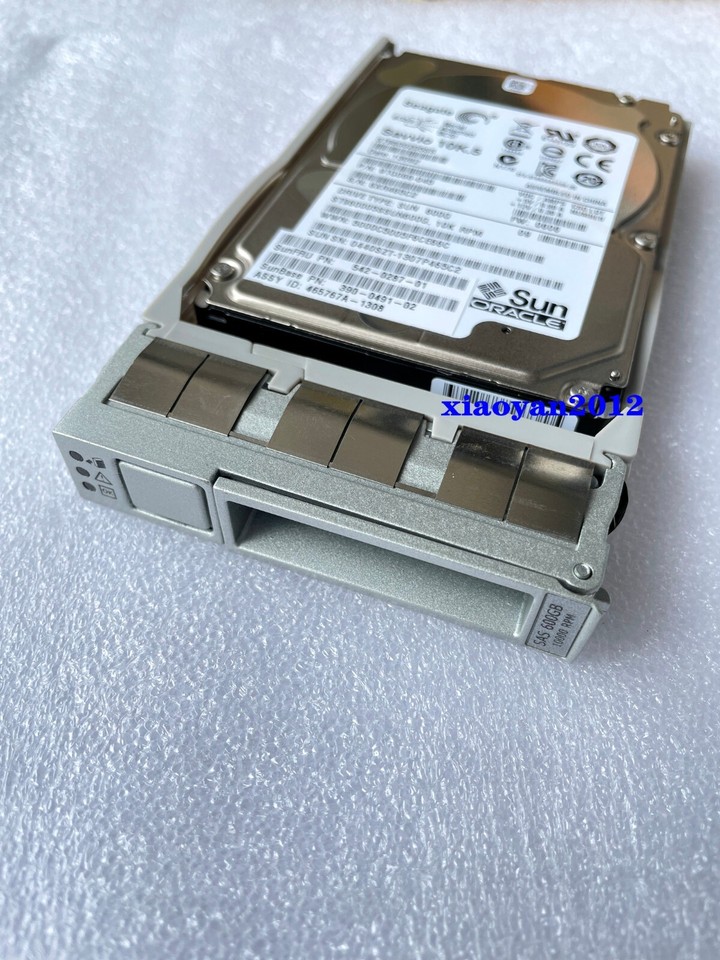 SUN Oracle 600GB 542-0287-01 H109060SESUN600G / HUC109060CSS600 10K ...