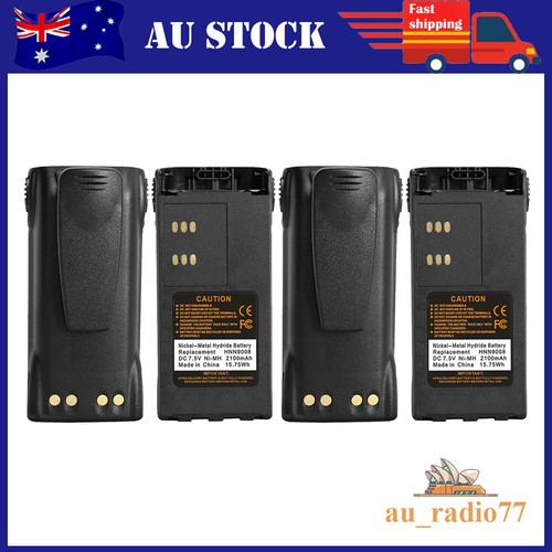 Lot4 Ni-MH Battery For HT1550 MTX9250 HT750 HT1250 radio With Blet Clip ...