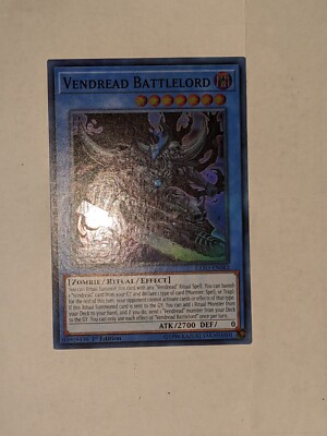 Yu-Gi-Oh! TCG Vendread Battlelord Extreme Force EXFO-EN082 1st Edition ...