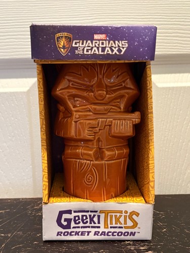 Marvel Guardians Of The Galaxy Geeki Tikis Brown Rocket Raccoon Ceramic ...
