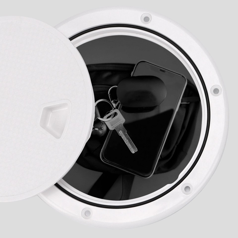 6 White Circular Inspection Hatch Marine Access Port Hatch Cover,boat ...