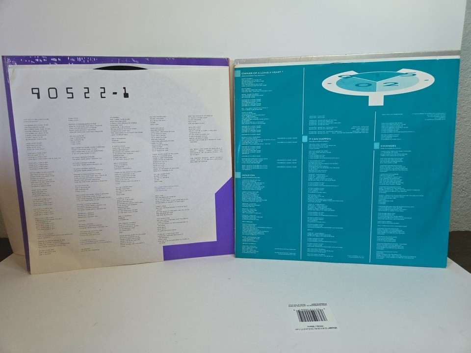 Yes Vinyl Lot 90125 & Big Generator ATCO Plastic Wrap | eBay