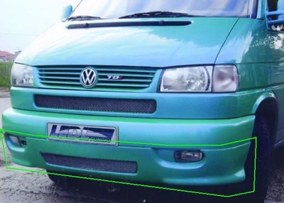 Frontspoiler Spoiler Lippe Tuning für VW Bus T4 lang PP25313 unlackiert ...