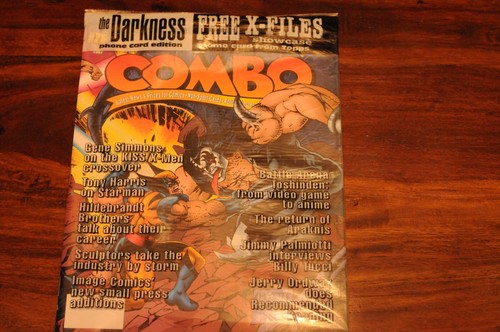 COMBO COMIC BOOK #26 MARCH 1997 INCLUDS THE DARKNESS AND X-FILES CARDS ...