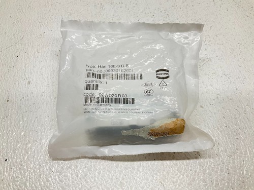 Harting Han 16E-STI-S Male Connector 16 A 09330162601 New (TBI) | eBay