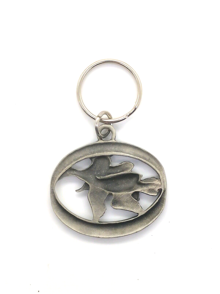 Vintage Grand Dad Ducks Hunting Conservation Wildlife Keyring Keychain ...