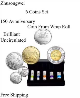2017 Canada My Inspiration 150 Year Set with 50 Cent 6-Coin Set - Free ...