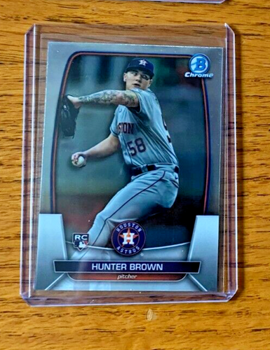 2023 Bowman Chrome #69 Hunter Brown ROOKIE CARD Houston Astros | eBay