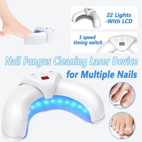 Nail Fungus Cleaning LED Light Device for Multiple Toenail Repair ...