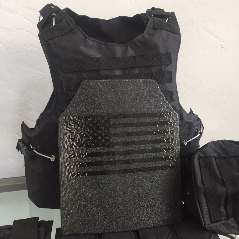 AR600 Rifle Plates lll+ Body Armor 10x12 BULLETPROOF Bulletproof Vest 3 ...