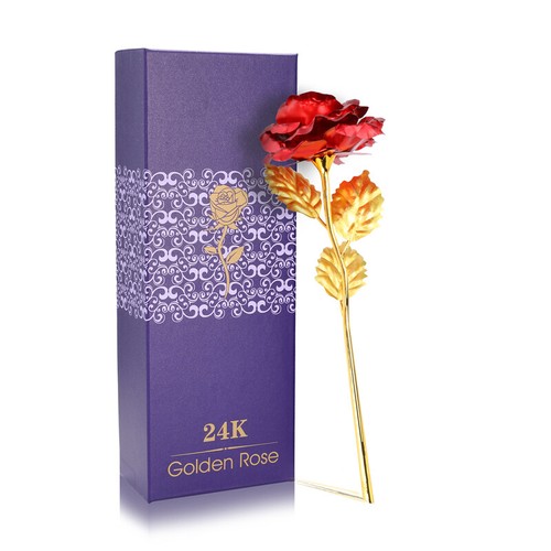 24K Eternal Gold Dipped Rose ADORE INFINITY ROSE Mother's Day Best Gift ...